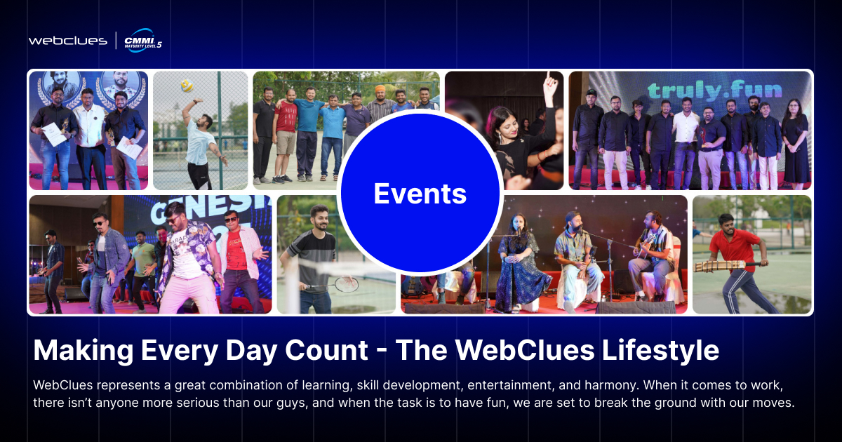 Events & Gallery - WebClues Infotech